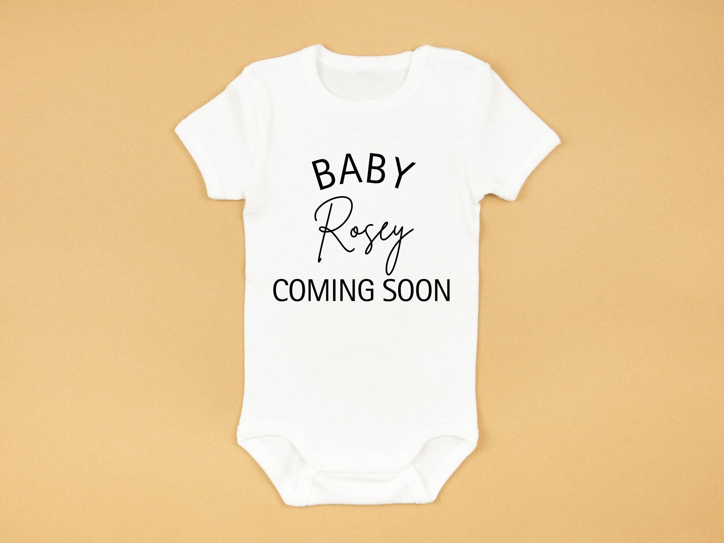 Custom Baby Coming Soon Announcement SVG (digital Download) - Etsy