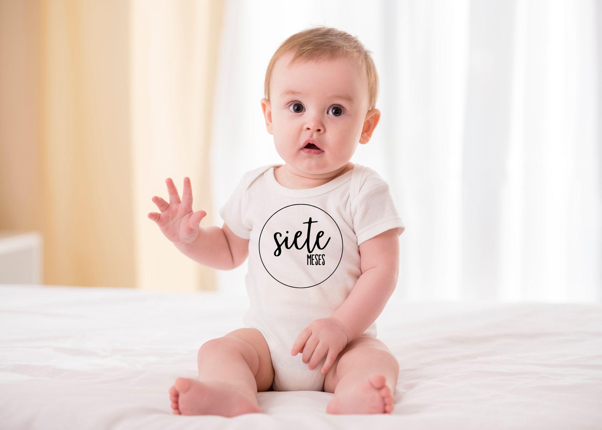 Spanish Baby Monthly Milestones SVG (digital Download) - Etsy