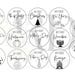 Spanish Baby Monthly Milestones SVG, Spanish Monthly Milestones ...