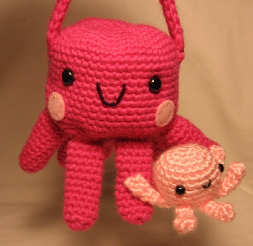 Little Octopus Purse Crochet Pattern PDF Digital Download - Etsy