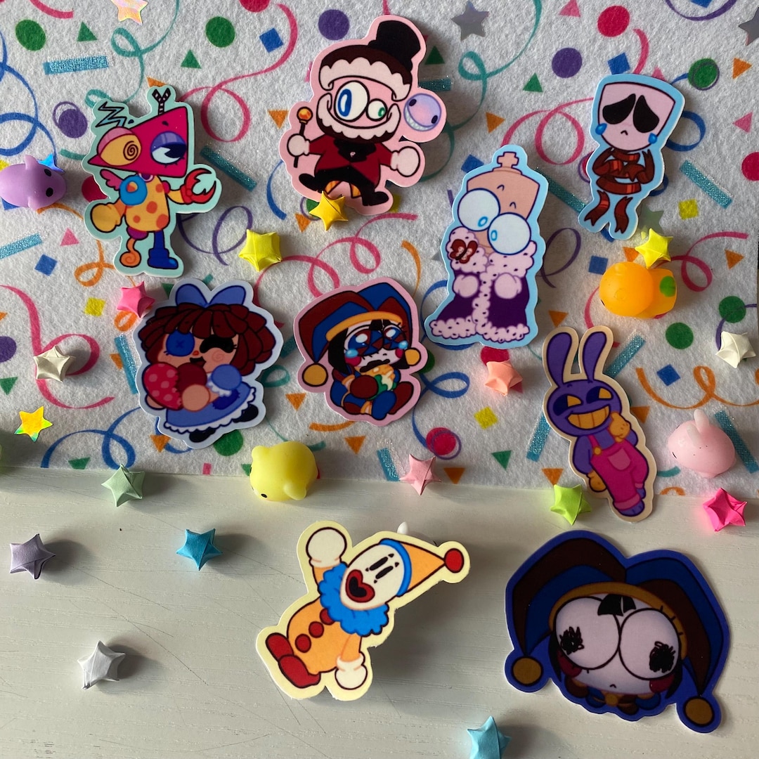 TADC, the Amazing Digital Circus Stickers - Etsy