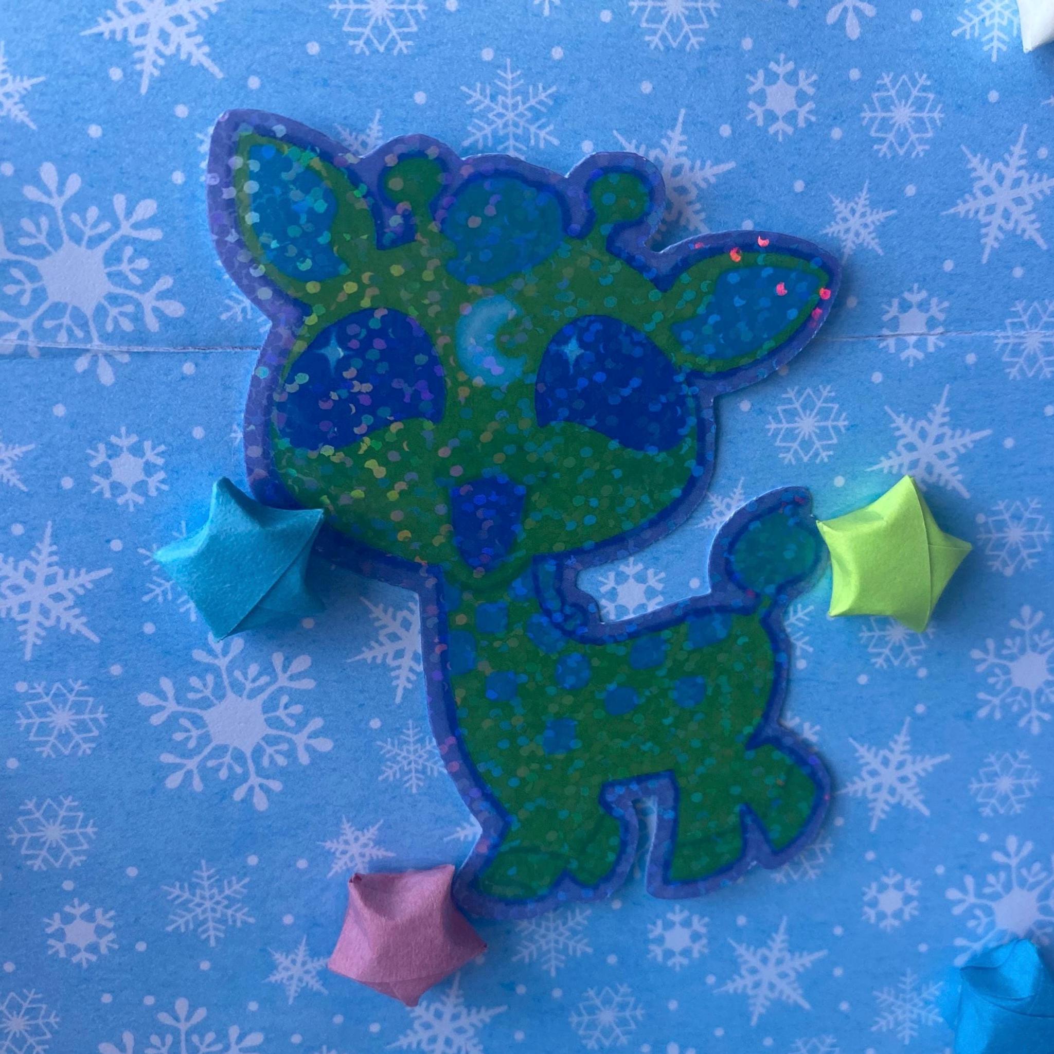 Lps Alien Giraffe Sticker! - Etsy