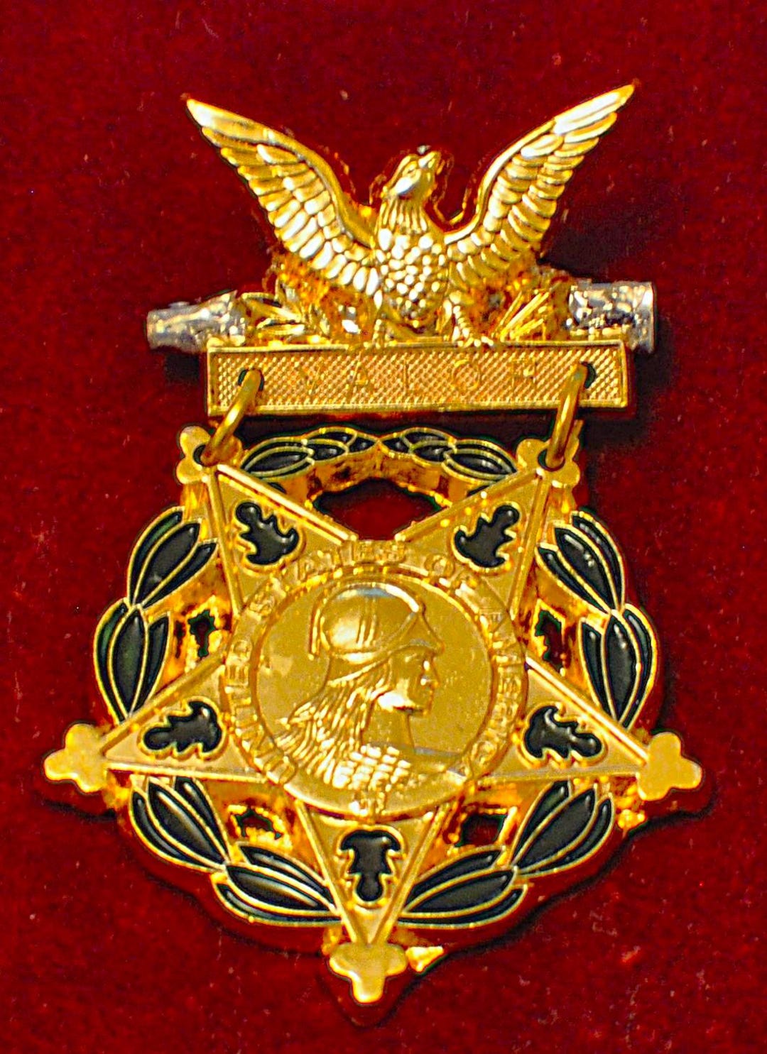 USA Army Medal of Honor Badge Reproduction Full Size Gold Plated - Etsy
