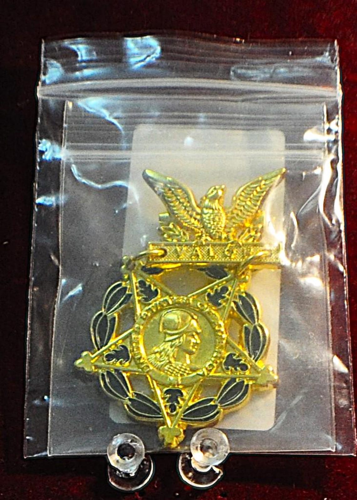 Gold Plated USA Army Medal of Honor Badge Reproduction Full Size - Etsy