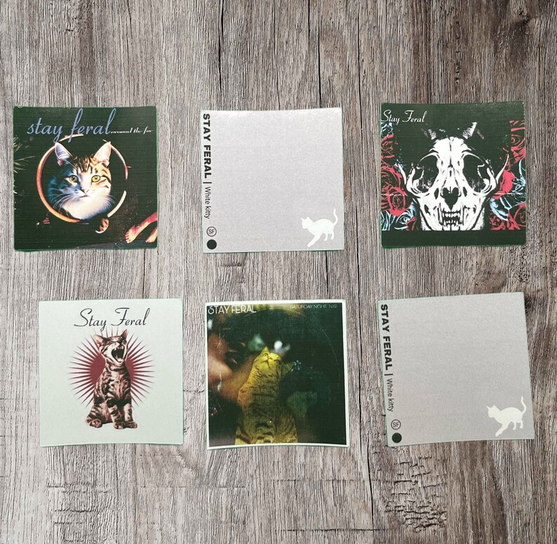 Stay Feral Deftones Cat Edition - Etsy