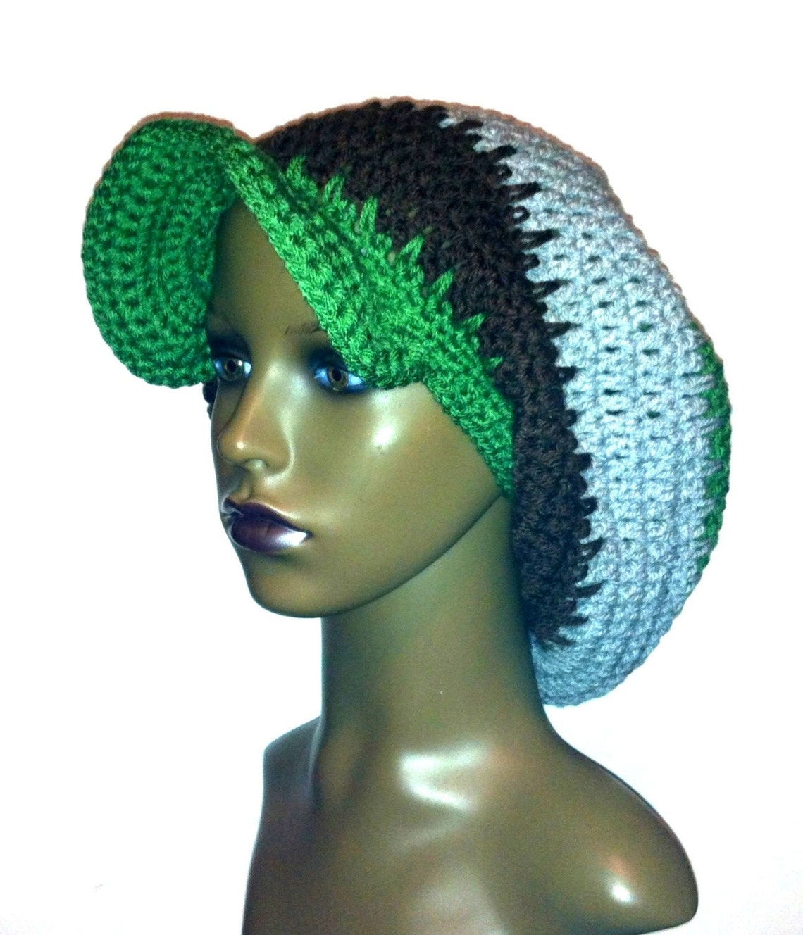 Spiked Rasta Tam Crochet Pattern - Etsy