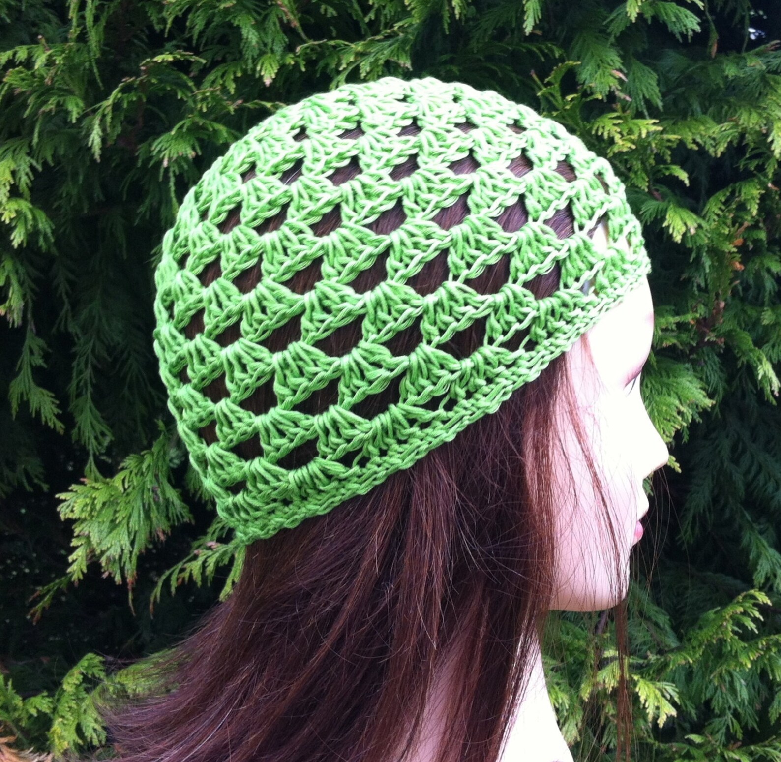 V's Spring Beanie Crochet Pattern - Etsy