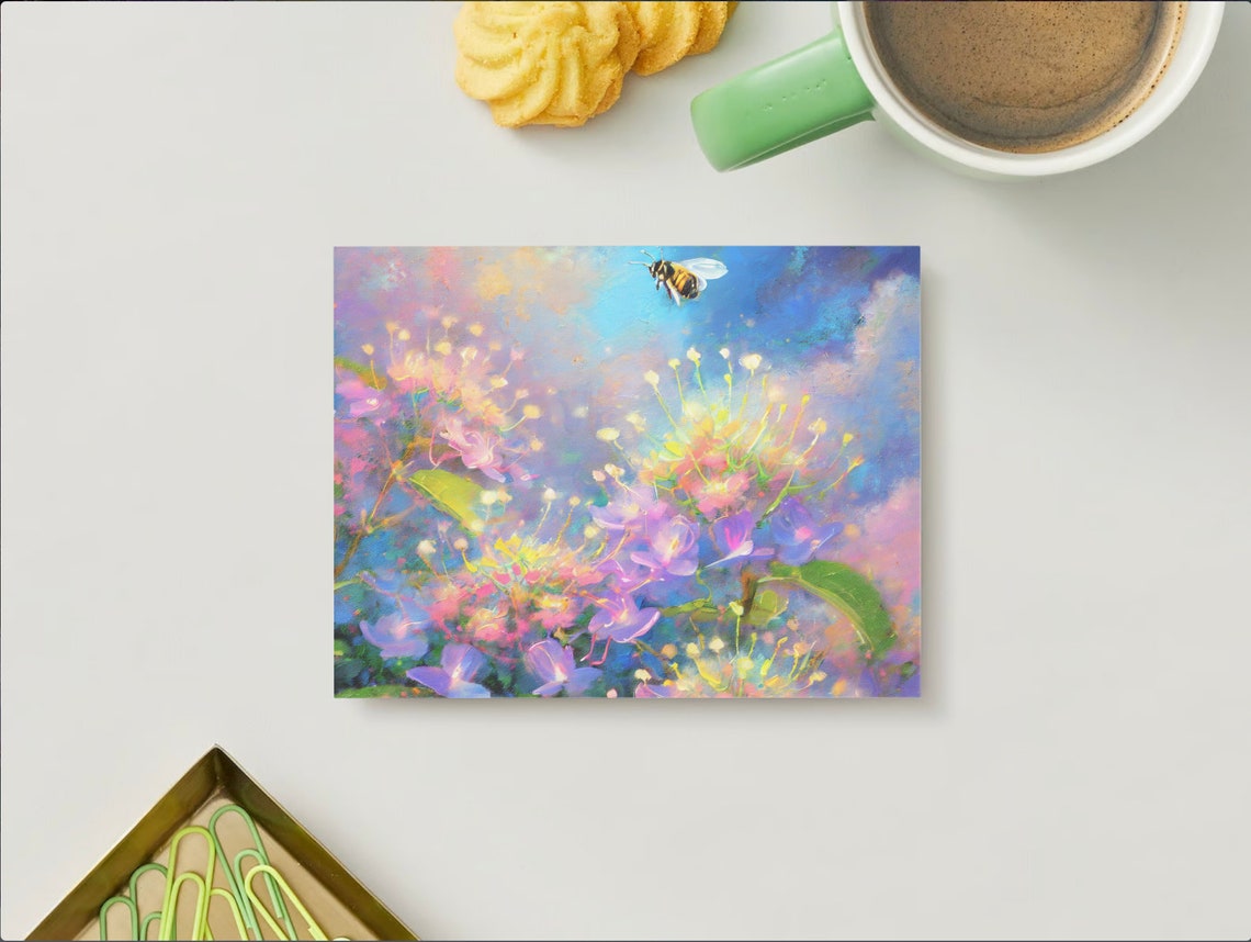 Digital Flower Postcards I Flowers of Positivity I Instant Download - Etsy