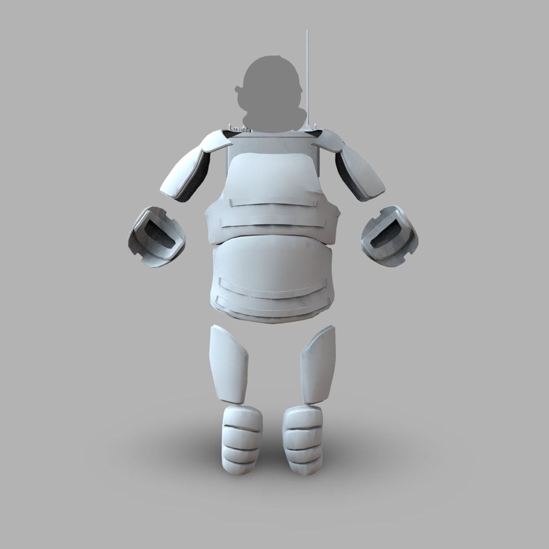 Combine Captain Alyx Wearable Armor 3D Model STL - Etsy