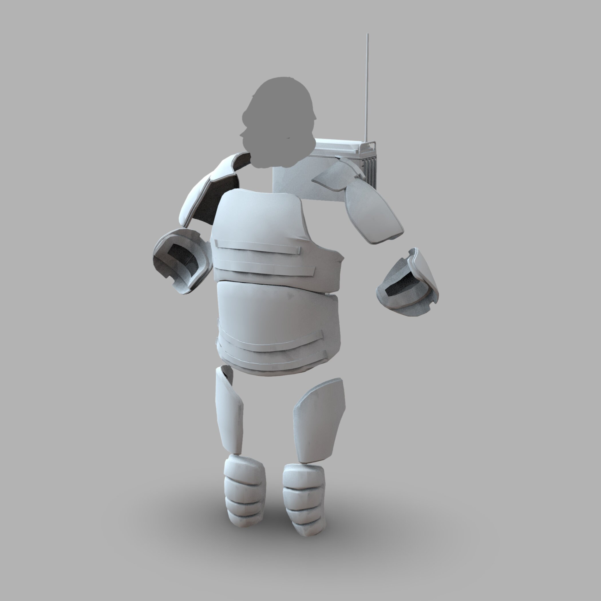 Combine Captain Alyx Wearable Armor 3D Model STL - Etsy