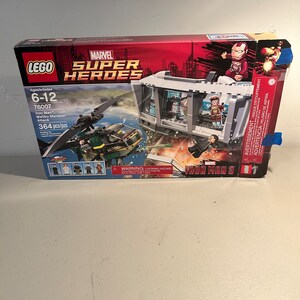LEGO Marvel Super Heroes: Iron Man Malibu Mansion Attack 76007 - Etsy