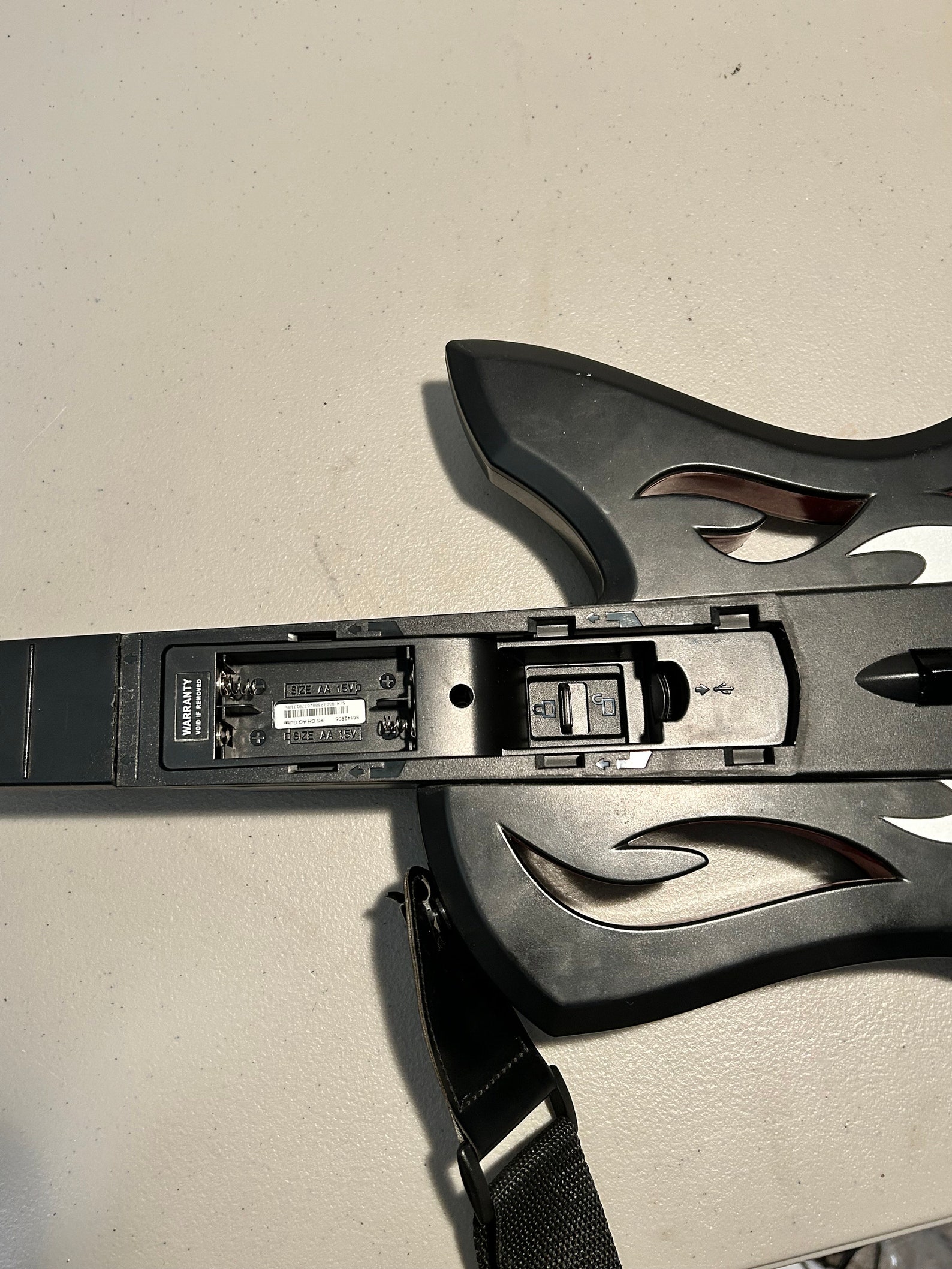 PS3 GUITAR HERO Warriors of Rock Controller W/strap - Etsy