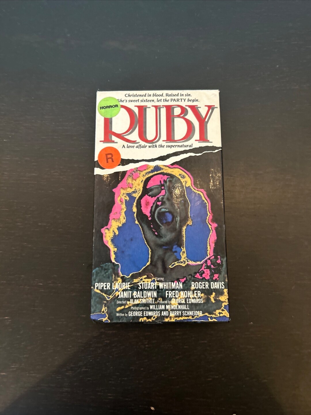 Ultra Rare Ruby VHS Movie - Etsy