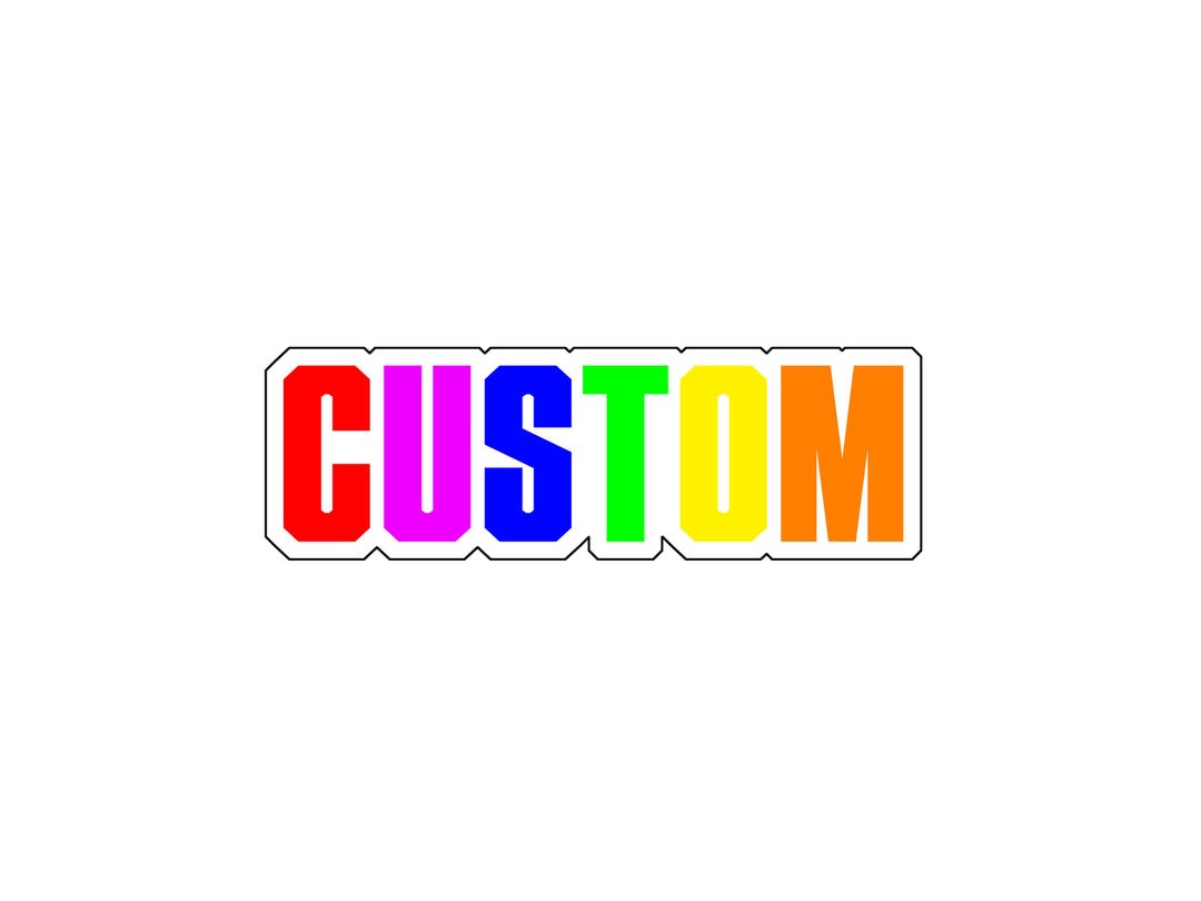 Custom Full Color Sticker, 10 Cm - Etsy