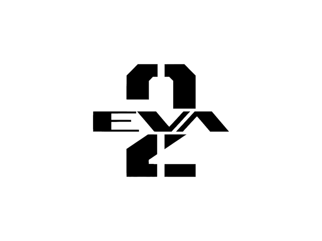 Evangelion Unit 2 Vinyl Decal Sticker - Etsy