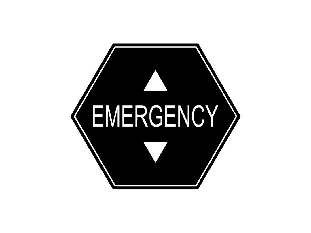Evangelion Emergency Vinyl Decal Sticker - Etsy