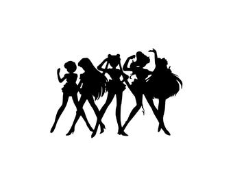 Sailor Moon Logo Vinyl Decal Sticker - Etsy