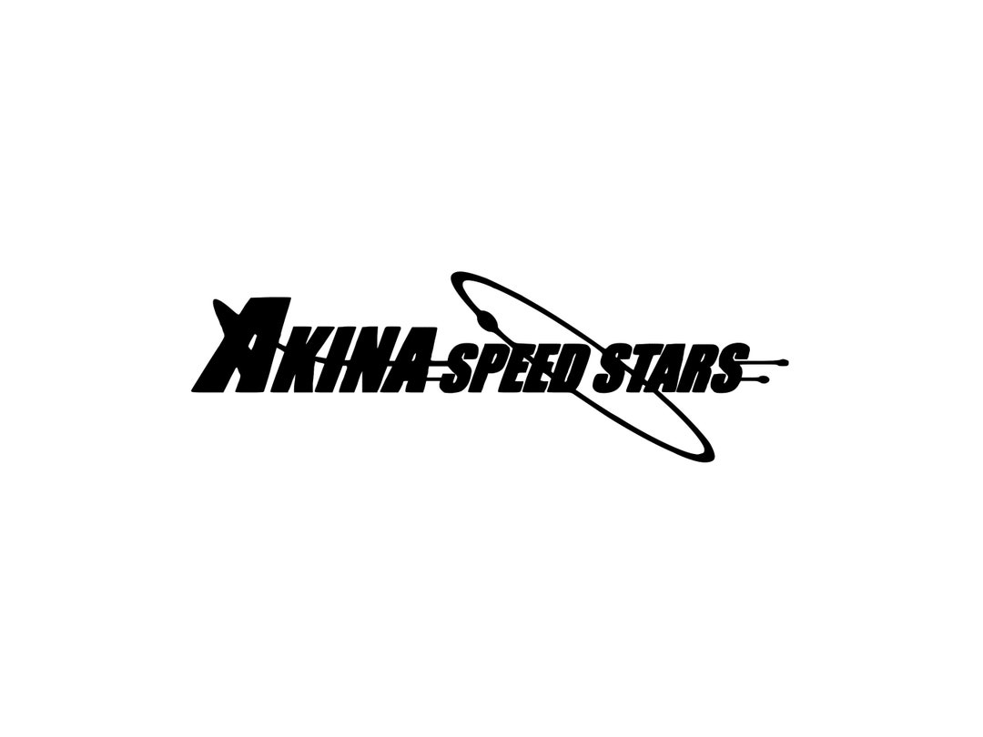 Akina Speed Stars 3 Vinyl Decal Sticker - Etsy