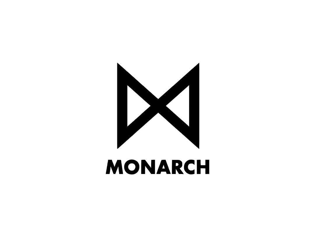 Monarch Logo Vinyl Decal Sticker - Etsy