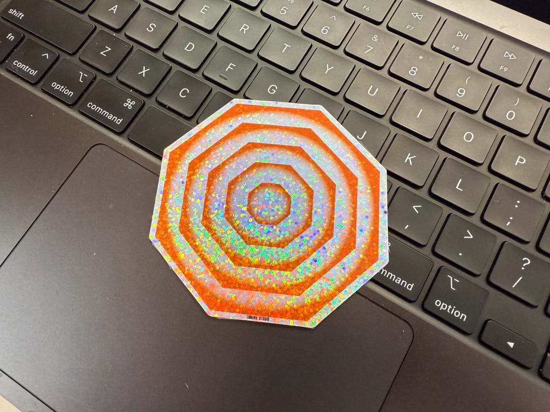 A.T. (absolute Terror) Field Evangelion Sticker, 10 Cm, Holographic - Etsy