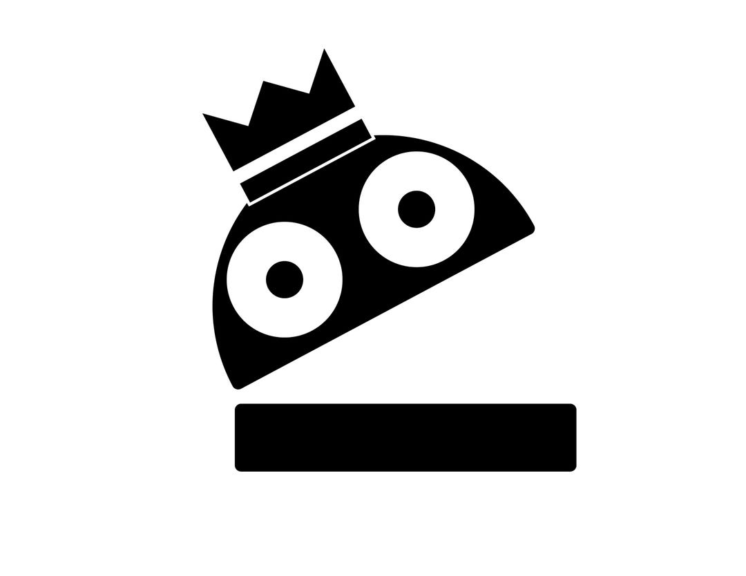 R.E.P.O. Robot Open Mouth King of the Losers Icon Vinyl Decal Sticker ...