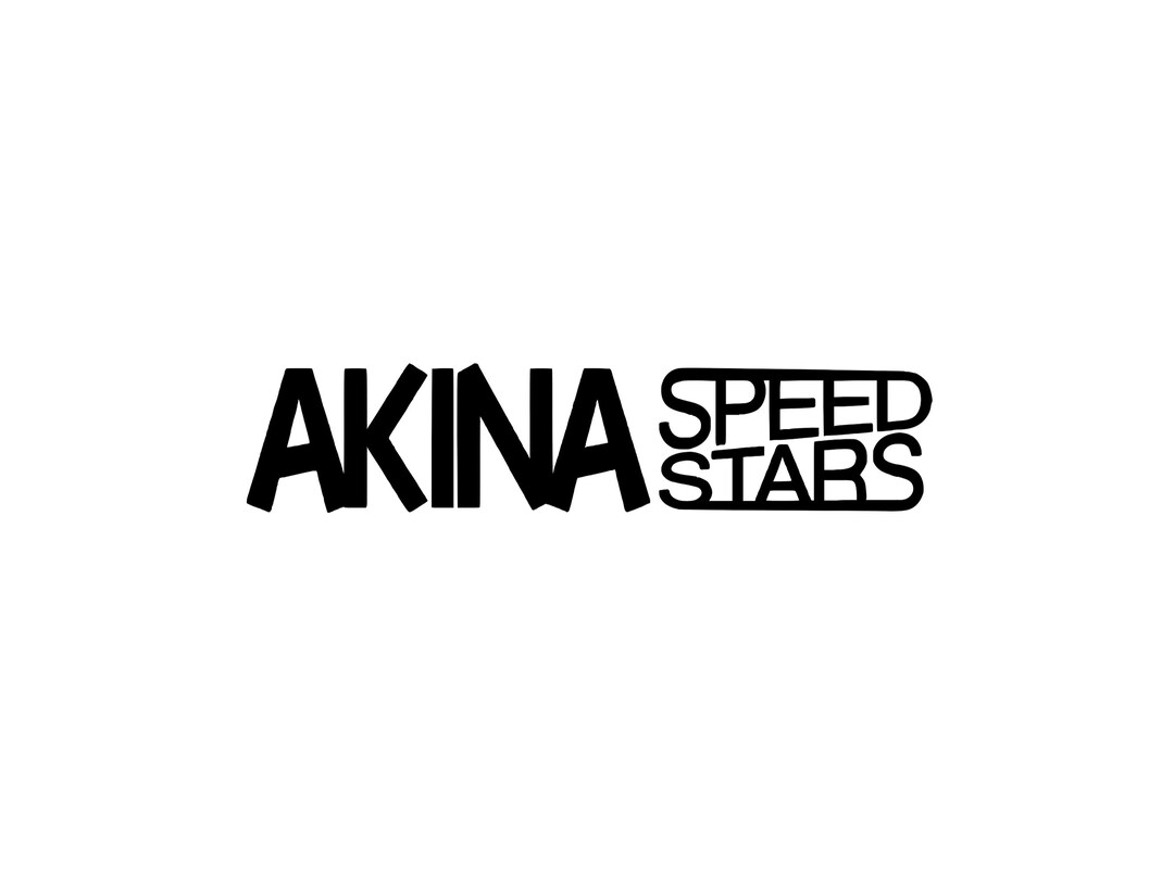 Akina Speed Stars 2 Vinyl Decal Sticker - Etsy