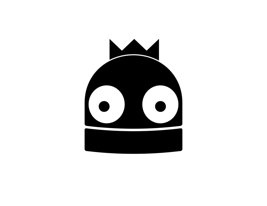 R.E.P.O. Robot King of the Losers (dumb Eyes) Vinyl Decal Sticker - Etsy