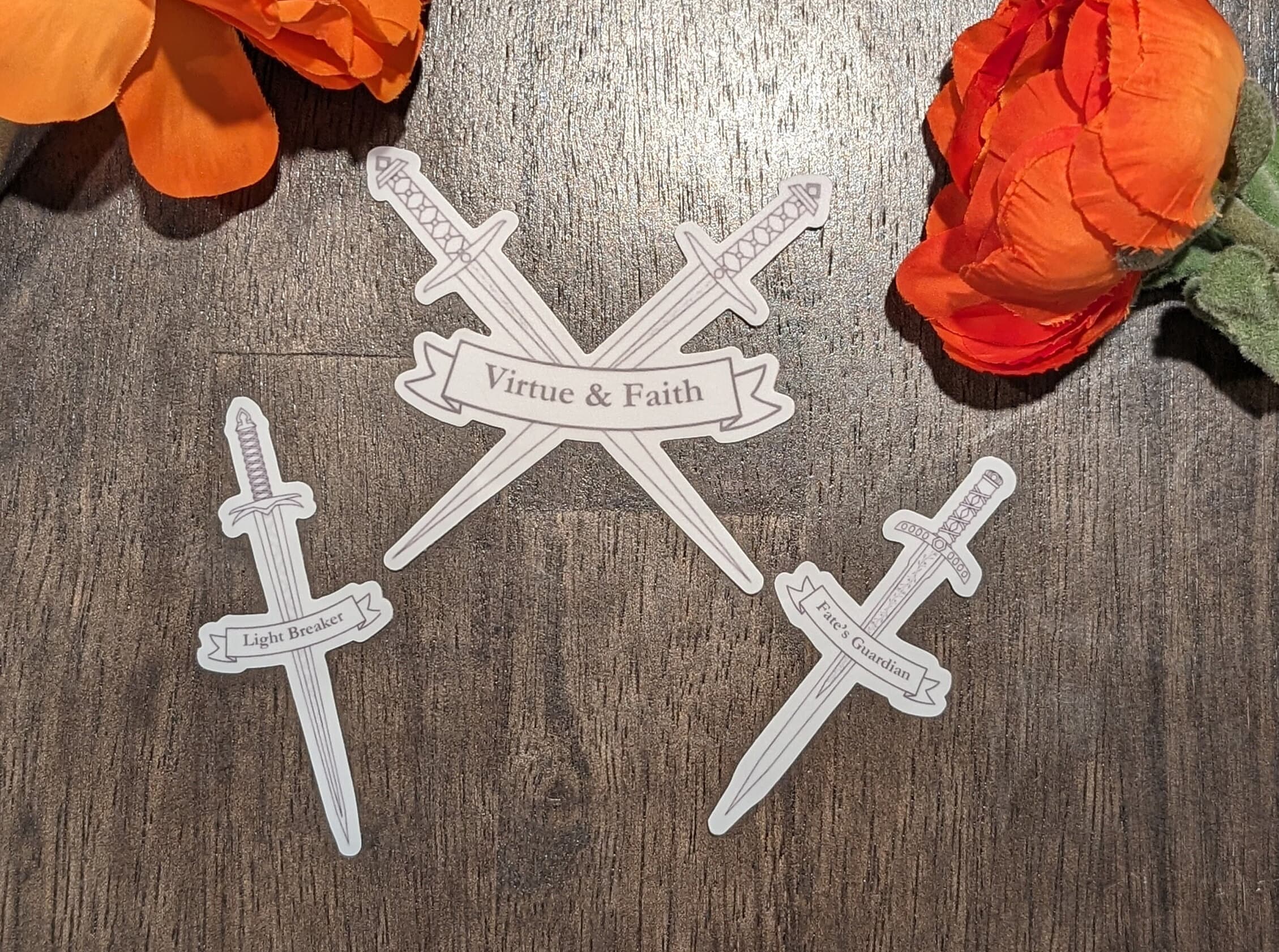 Sword Sticker Bundle - Etsy