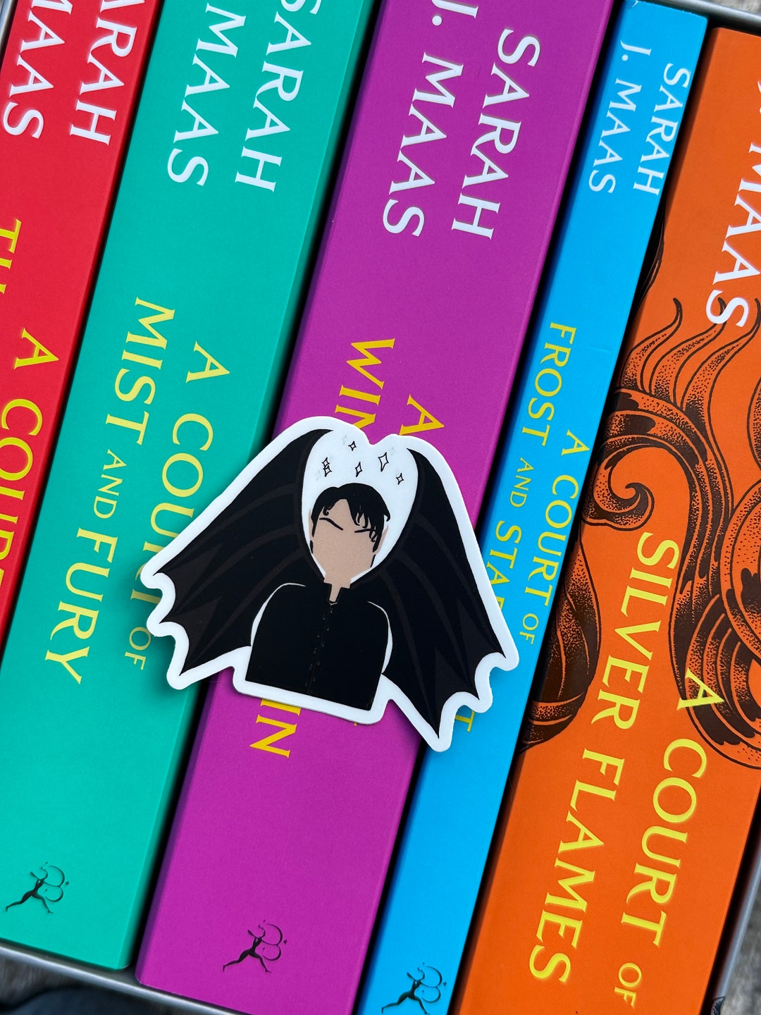 High Lord of the Night Court Rhysand Illyrian ACOTAR Sticker - Etsy
