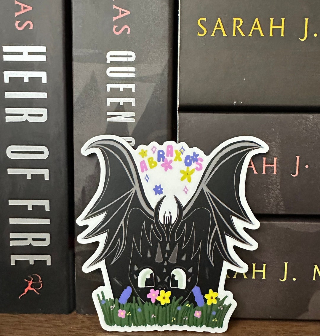 Abraxos Smelling Flowers Throne of Glass TOG ACOTAR SJM Sticker - Etsy