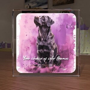 Personalized BLACK LABRADOR Pet Memorial or Gift Wall Art Print W ...