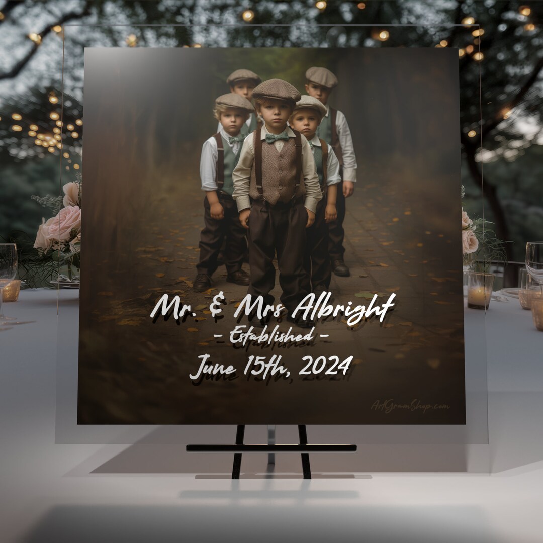 Personalized Groomsmen Gifts GROOMSMEN With ATTITUDE Wall Art Print W ...