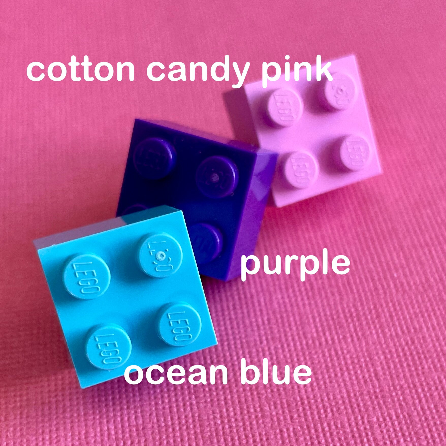 The Square Tie Tack or Pin - Made With 2x2 Toy Blocks / LEGO Bricks ...