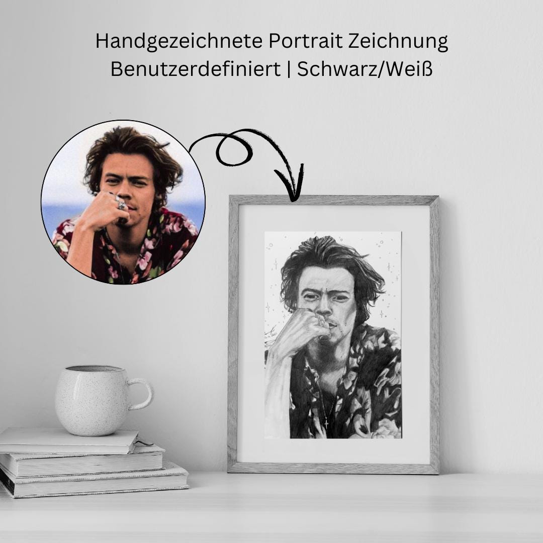 Hand-drawn Portraits | Drawing | Personalized | Your Picture as a ...