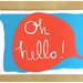 Hello Action Postcards Stationery Greeting and Political - Etsy