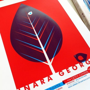 Rock Poster - Inara George - Hand Silkscreen Printed Limited Edition ...