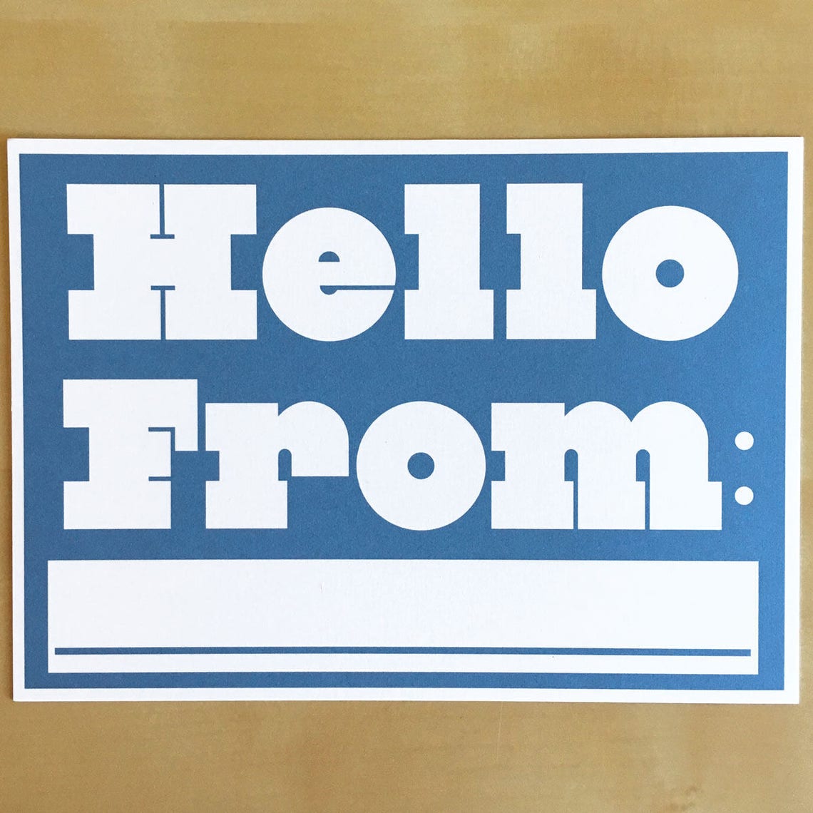 Hello Action Postcards Stationery Greeting and Political - Etsy