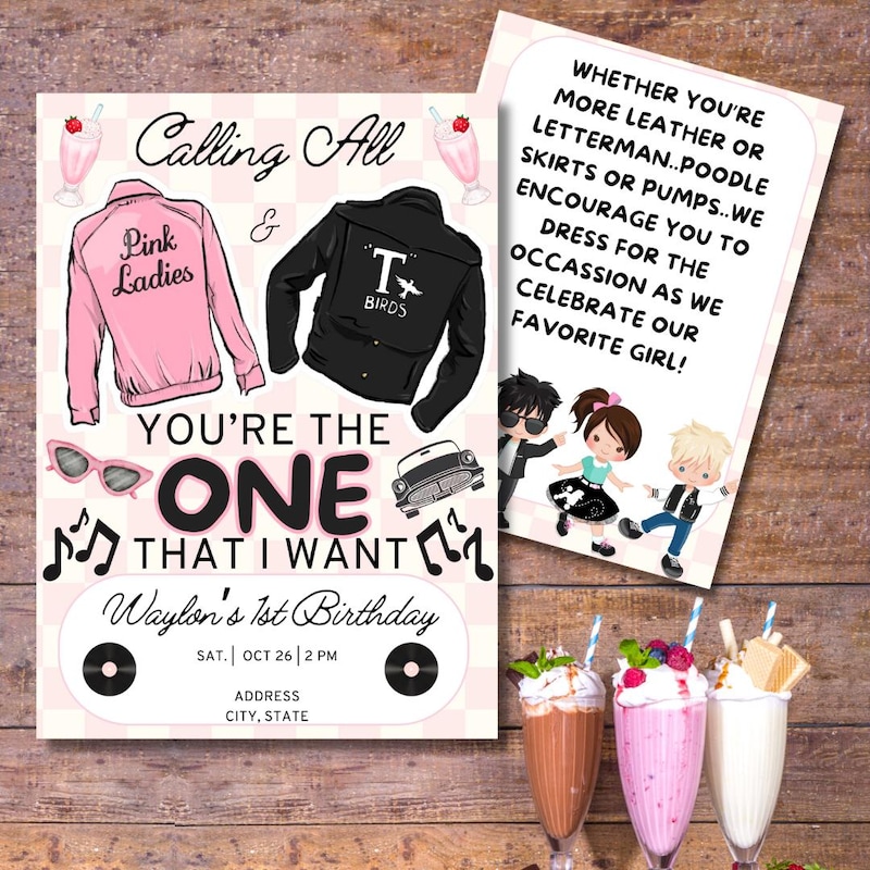 Grease Party - Etsy
