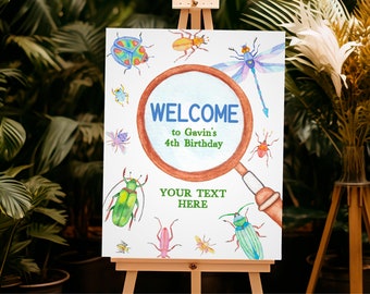 Editable Pool Party Birthday Welcome Sign, Pool Party Decor, Fully ...