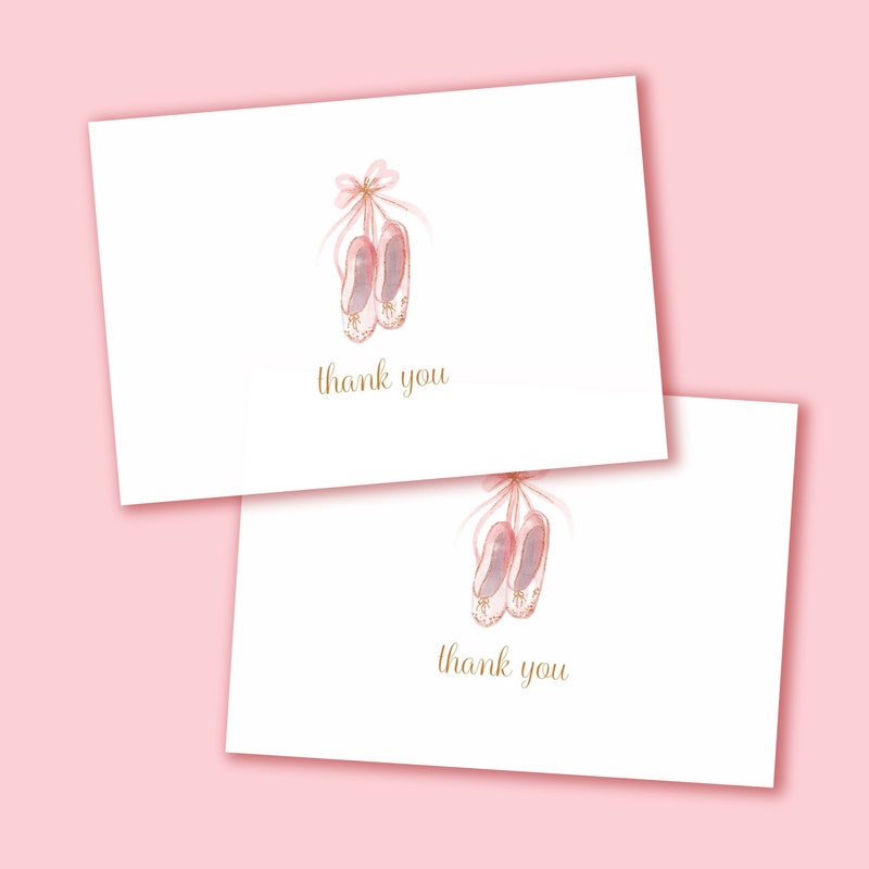 Ballerina Thank You - Etsy