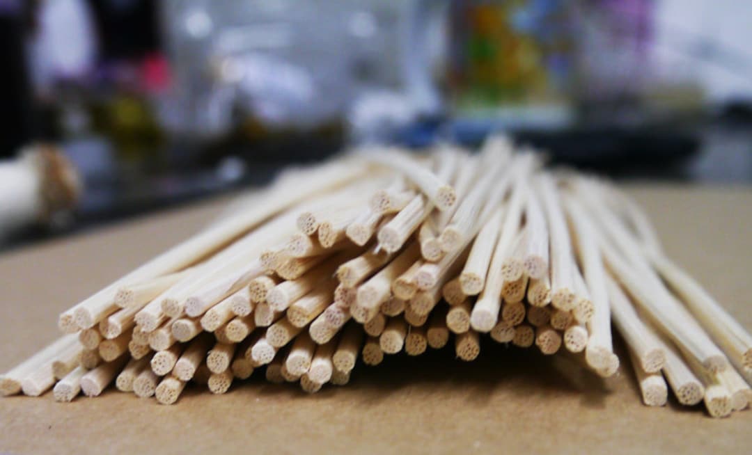 100 Rattan Reeds for Diffuser Fragrance, 10 Inch. Length, 3mm/3.5mm Dia ...