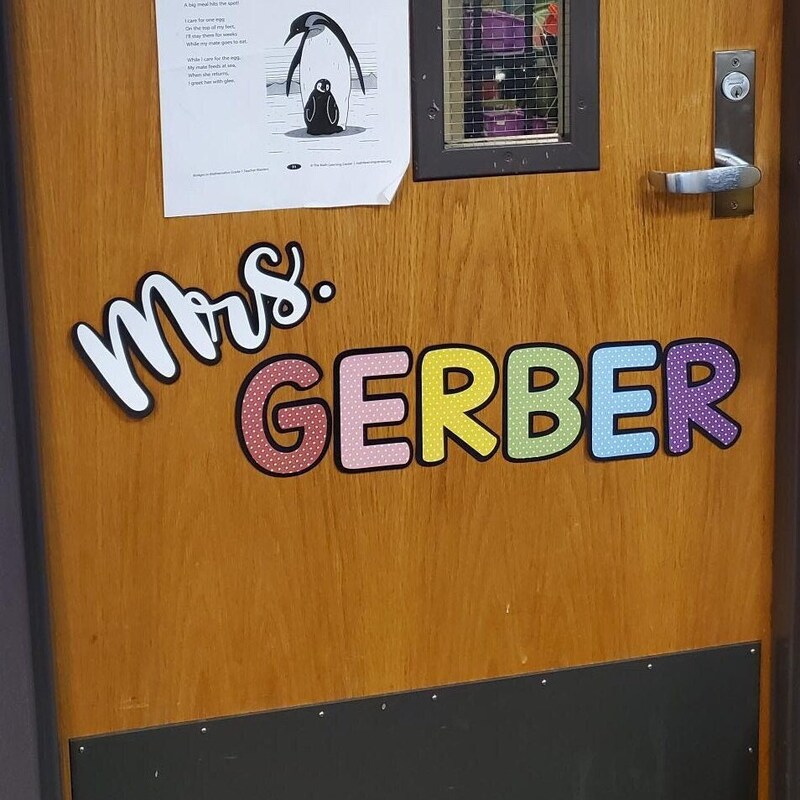 Teacher Desk Decal - Etsy