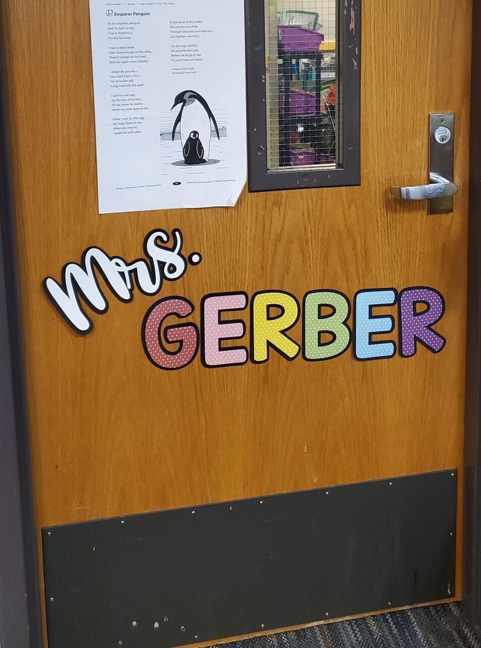 Custom Cardstock Teacher Name Decoration for Classroom - Etsy