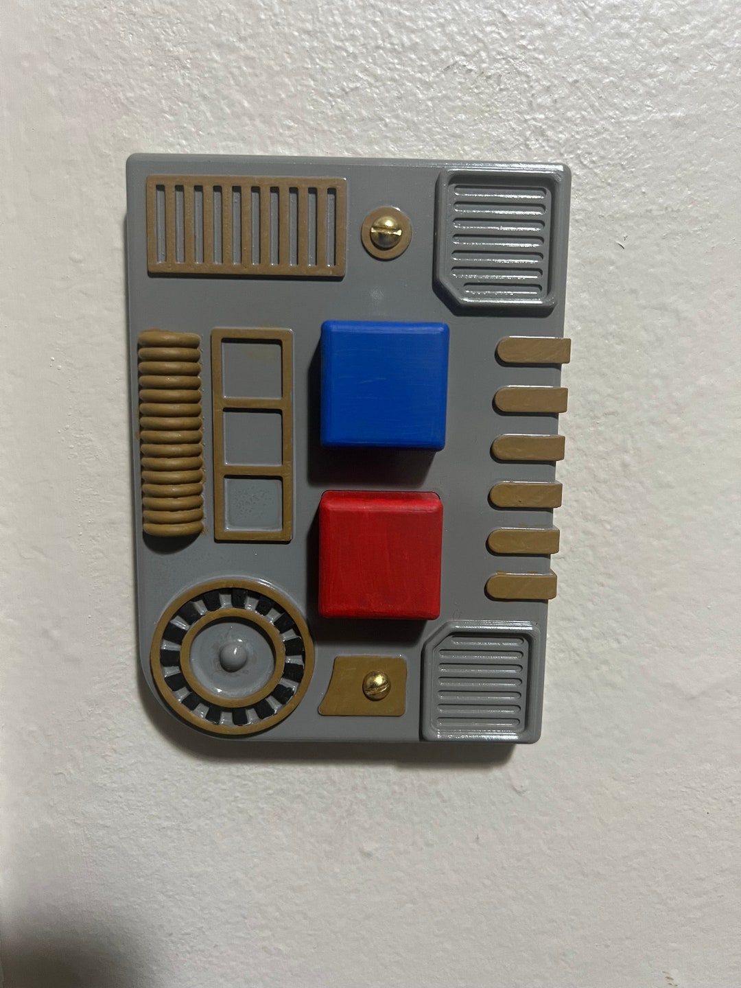 Star Wars Inspired Light Switch Cover With Functional Buttons! - Etsy