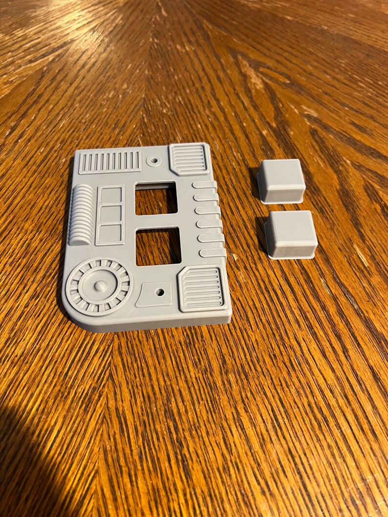 Star Wars Inspired Light Switch Cover With Functional Buttons! - Etsy