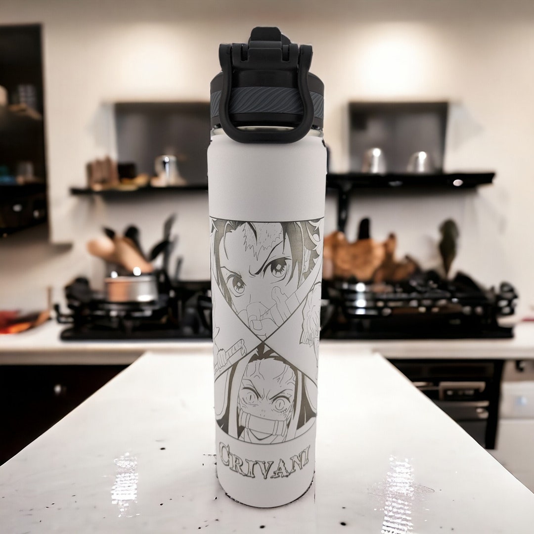 Demon Slayer Tanjiro Nezuko Diamond Water Bottle - Etsy