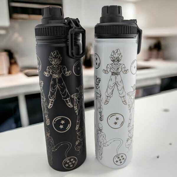 Dragon Ball Z Water Bottles - Etsy