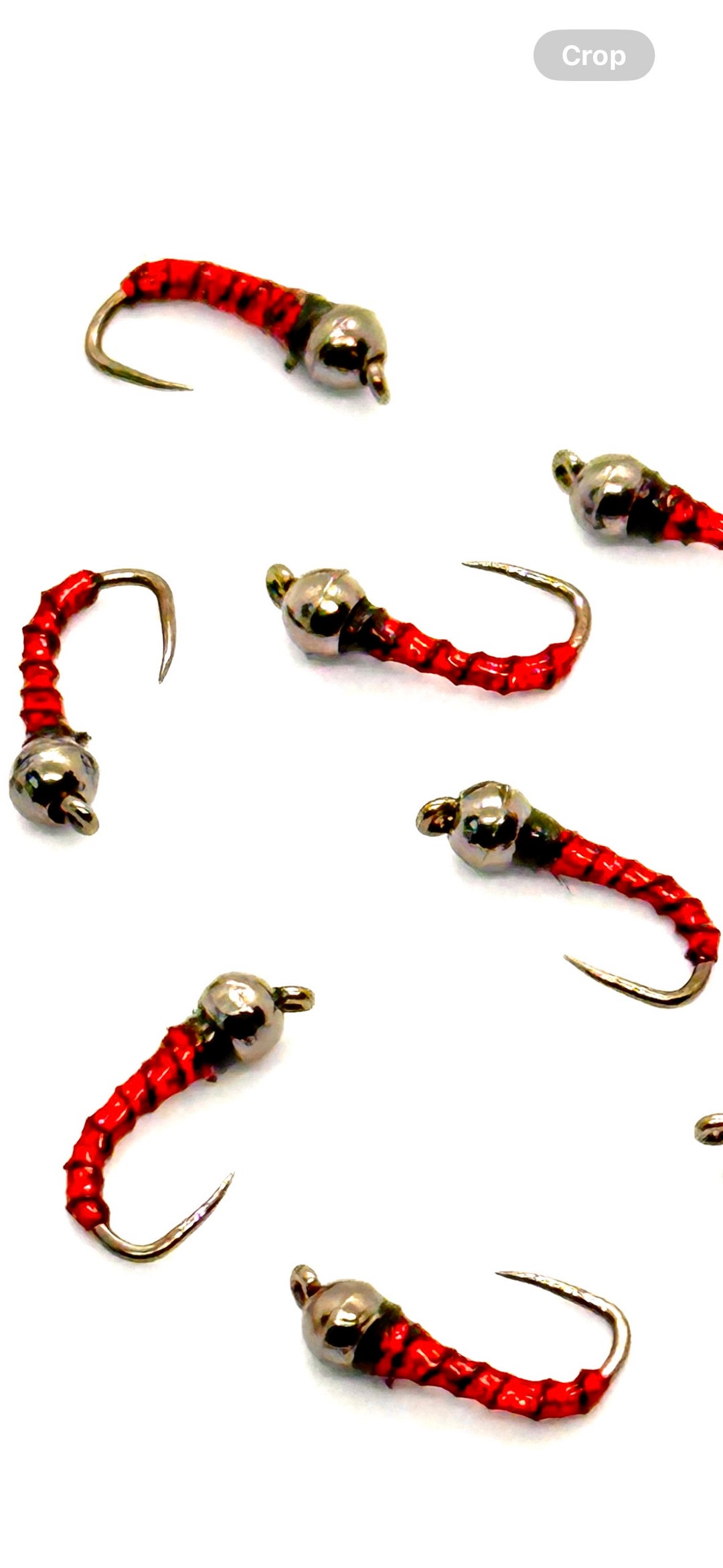 Ruby Red Midges 2 Ea - Etsy