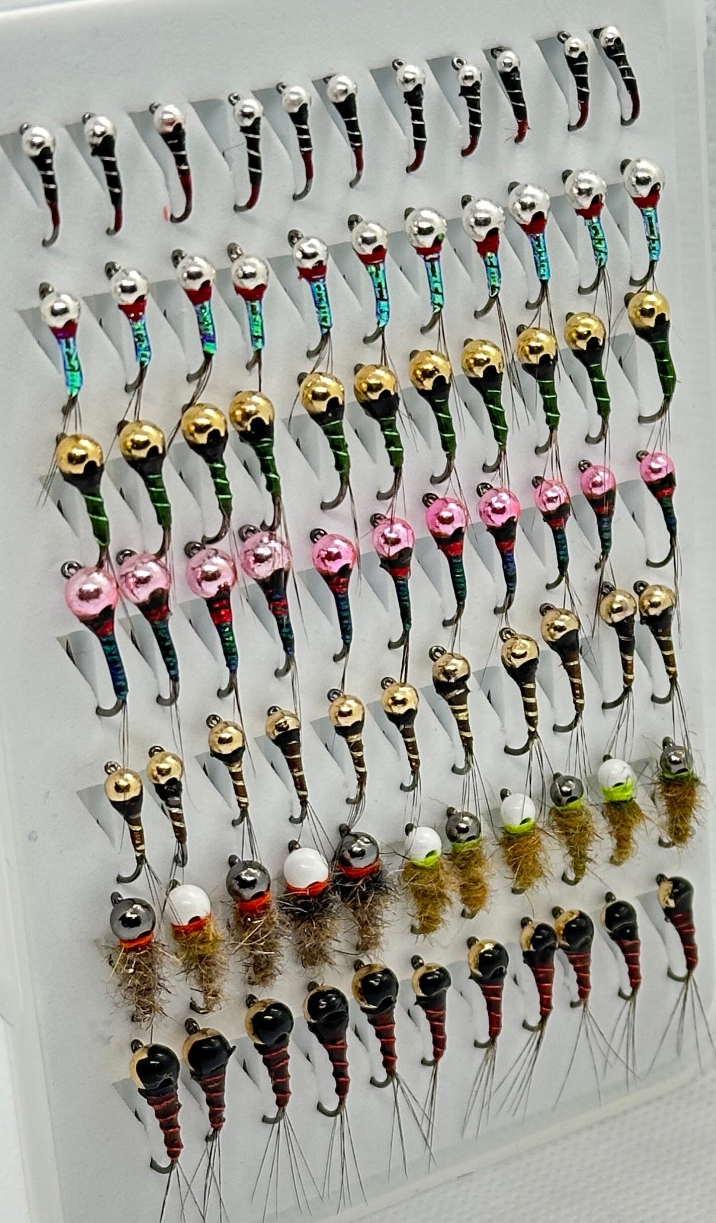 Custom Loaded Slim Fly Box 104 Flies Perdigons & Euro Jig Nymphs - Etsy