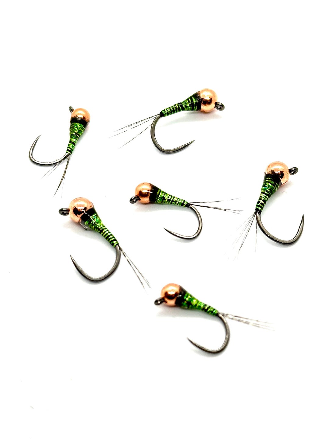 Olive Flash Perdigons (2 Flies) - Etsy UK